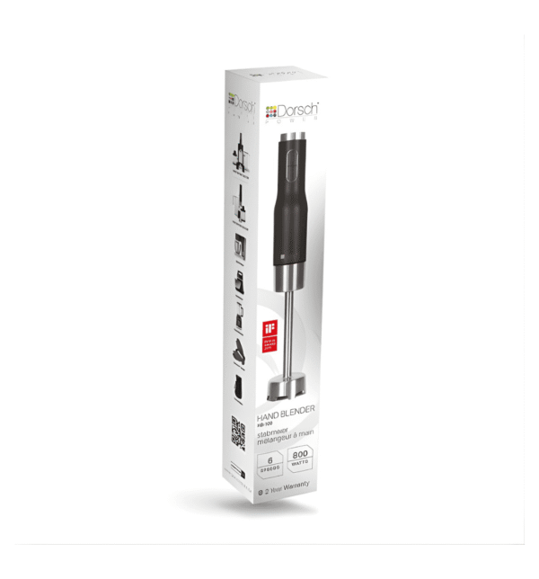Dorsch Hand Blender Stick DH-07202 | 800W Hand Mixer with Variable Speed