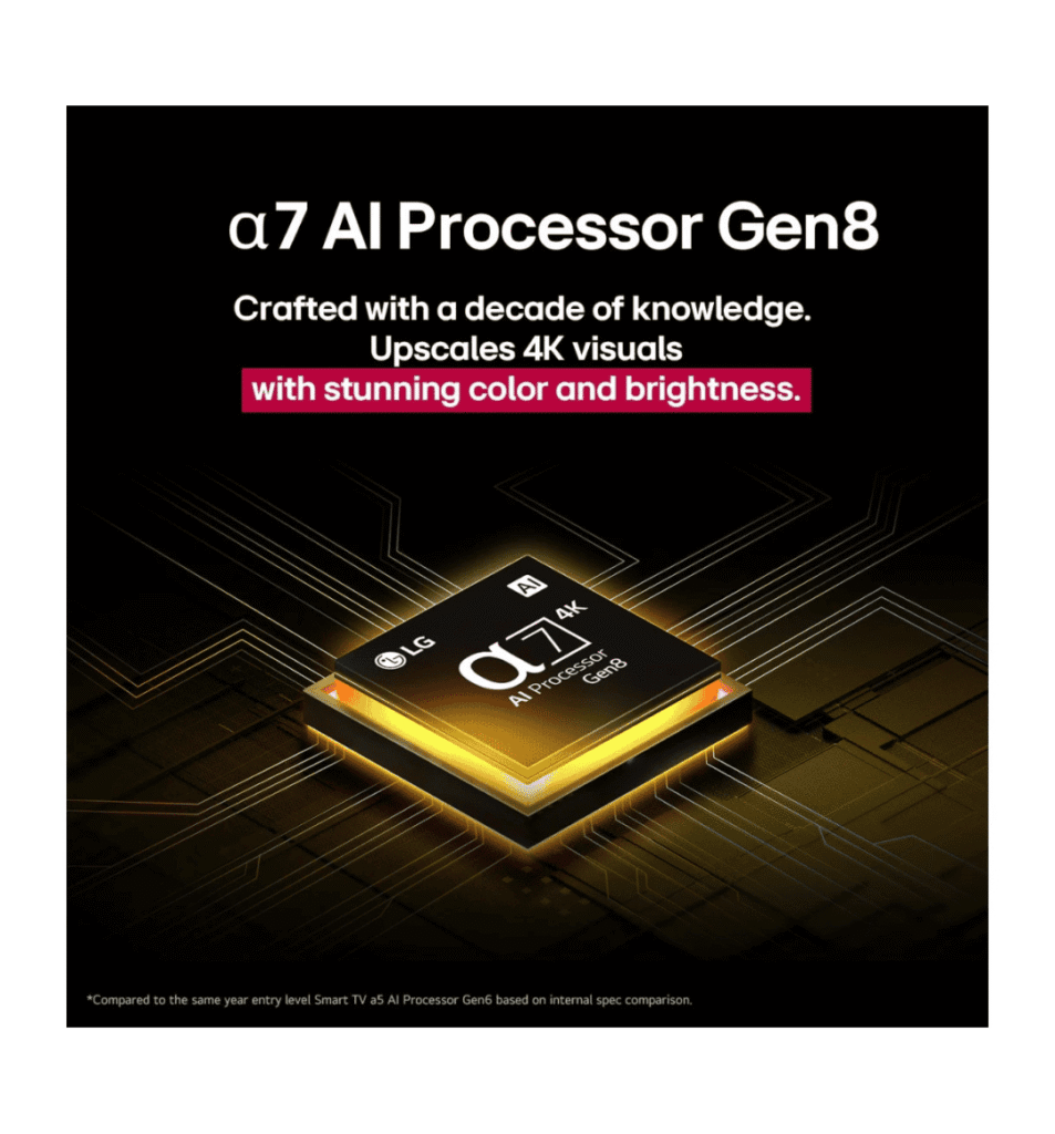 LG 43 Inch Smart TV 4K UHD α7 AI Processor – 43UA85006LA | Best Price ...
