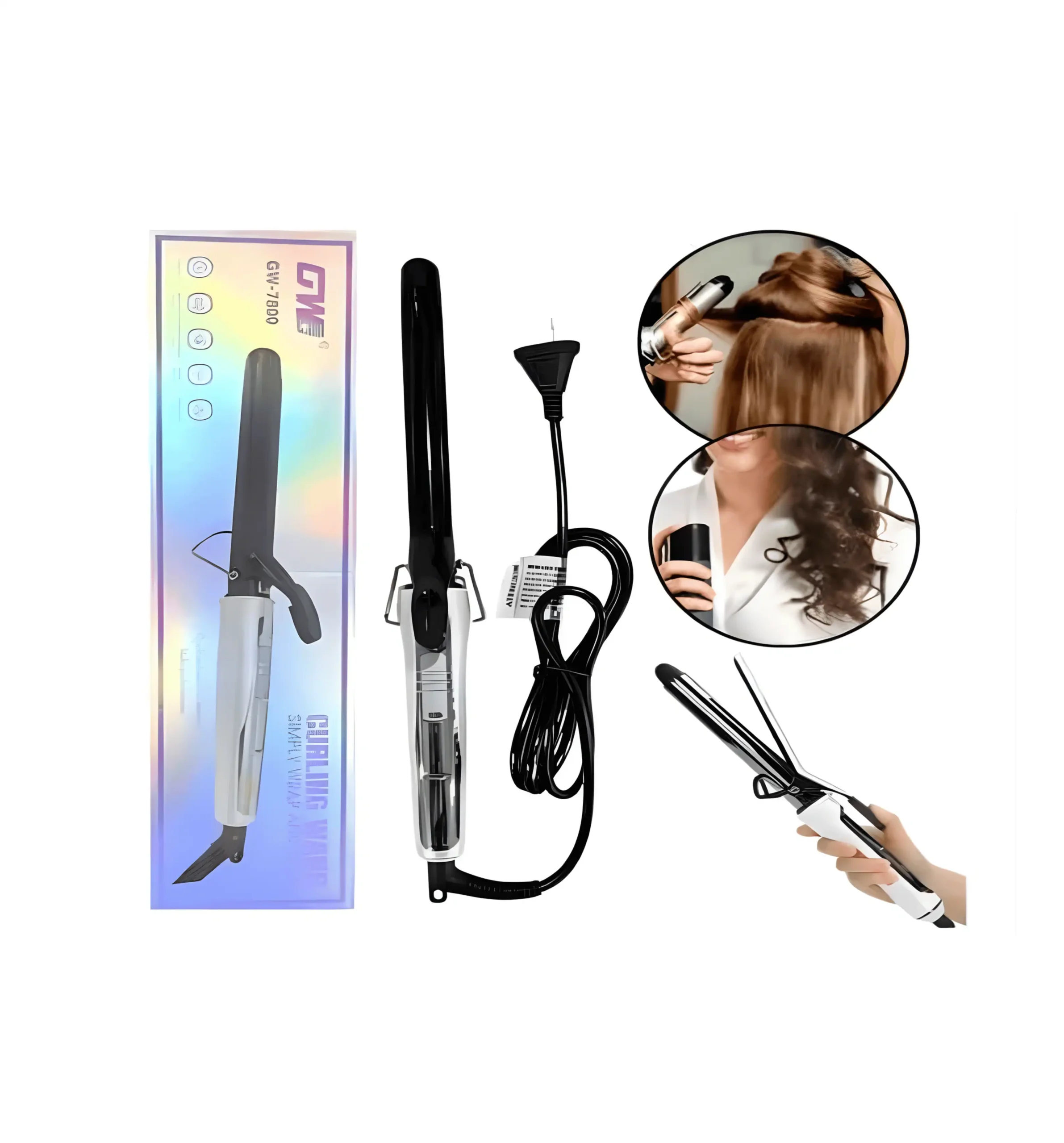 GW Hair Curly GW-7800 | Professional Hair Curling Iron