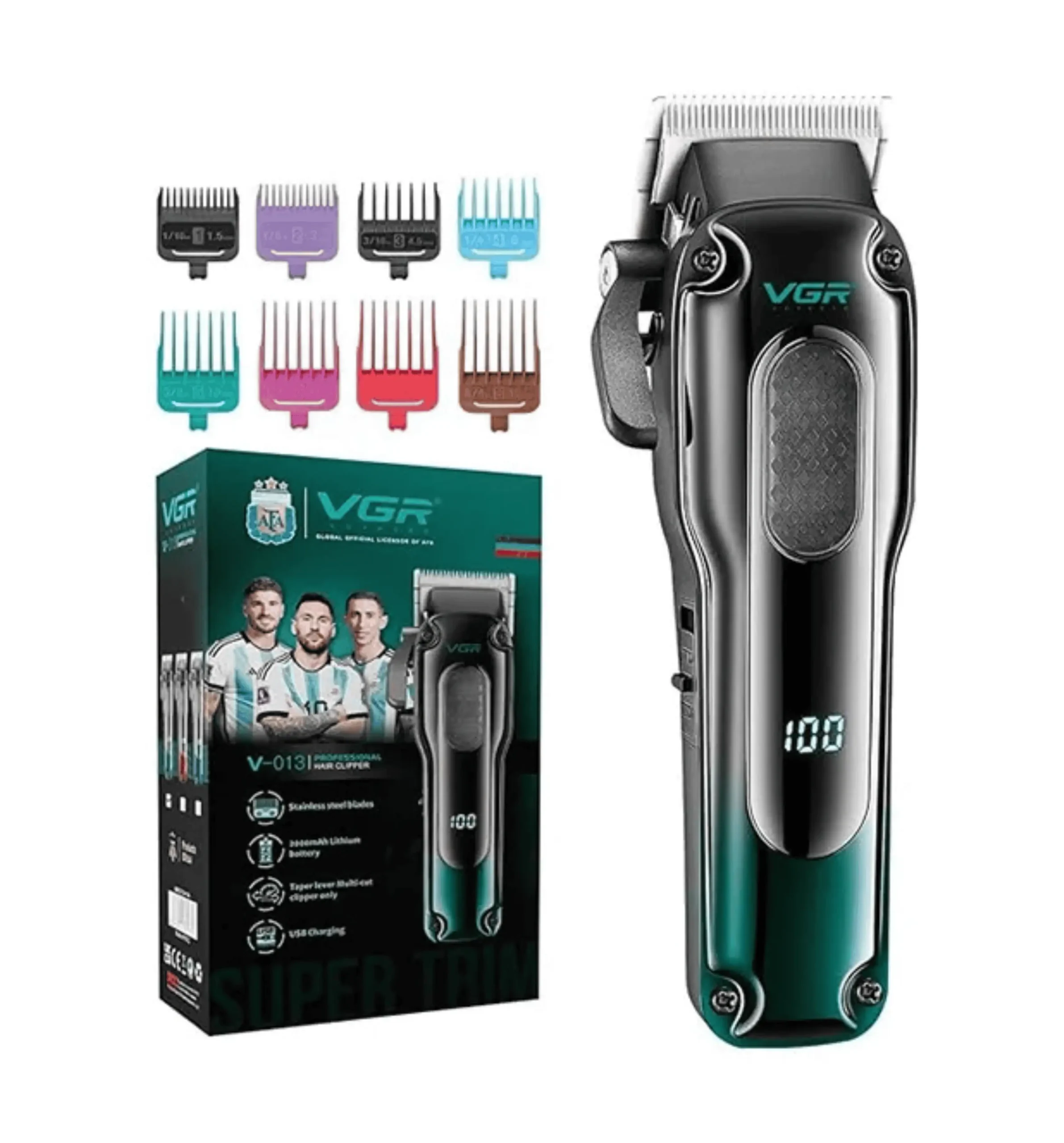 VGR Hair Clipper & Trimmer V-013 | Professional Stainless Steel ...